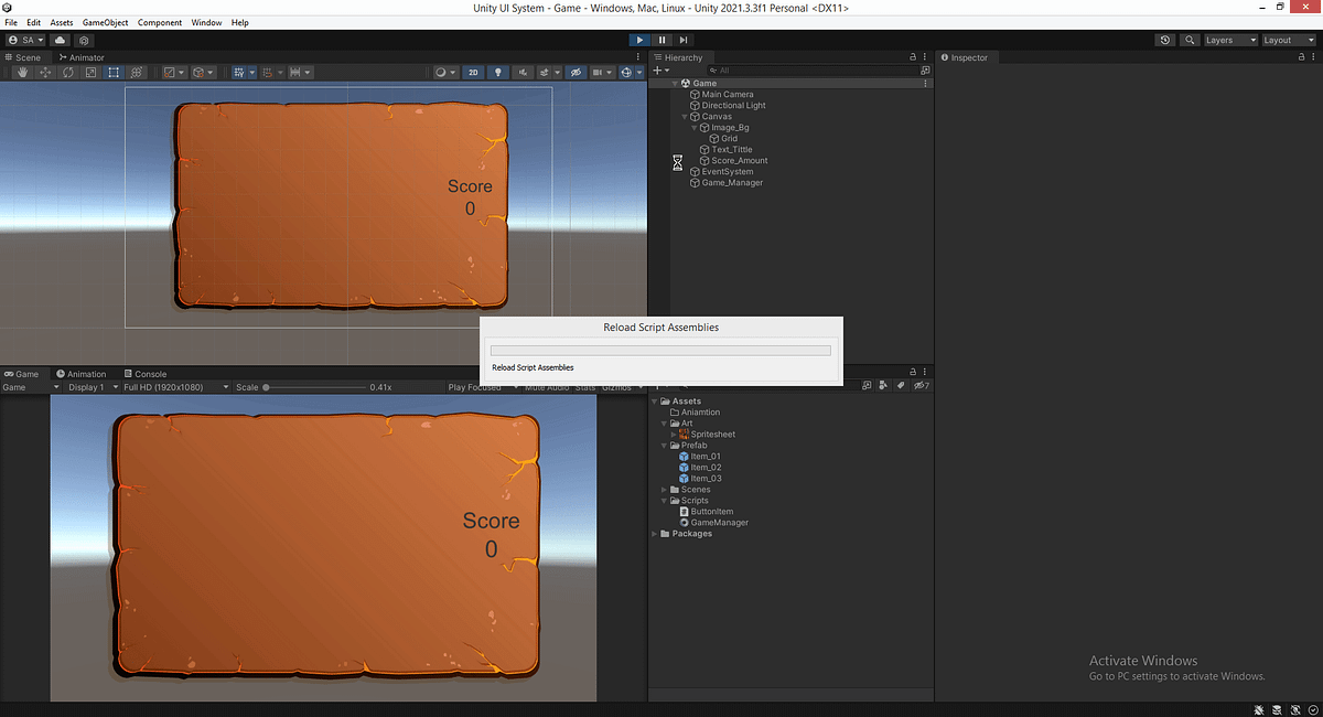Making a Tile-Match Game in Unity from Scratch | by Suleiman Abdullah | Medium