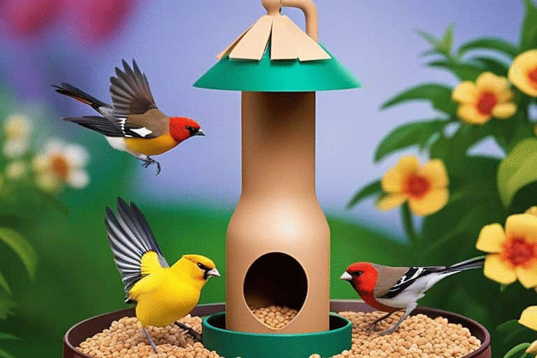 how to make a bird feeder with household items | by Scotty E | Oct, 2024 | Medium