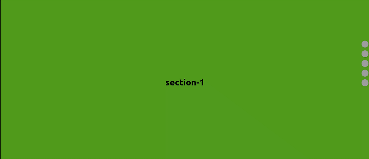 How to create a dot Nav. Dot navigations are shortcuts to… | by Jeffrey ...
