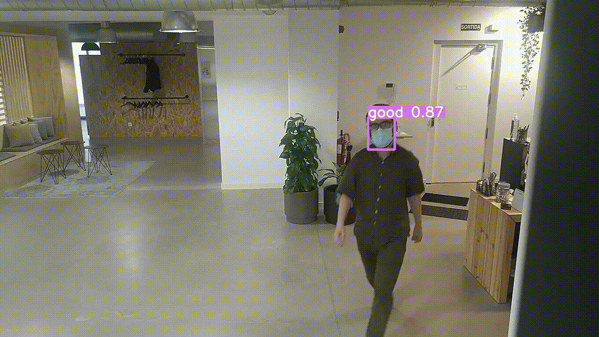Face Mask Detection using YOLOv5. COVID-19: Guide to build a face mask… | by Alexandre Escolà ...