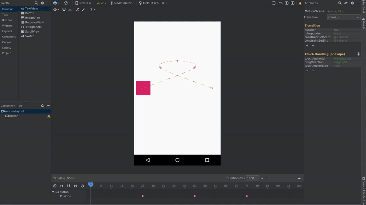 Defining motion paths in MotionLayout | by Nicolas Roard | Google ...