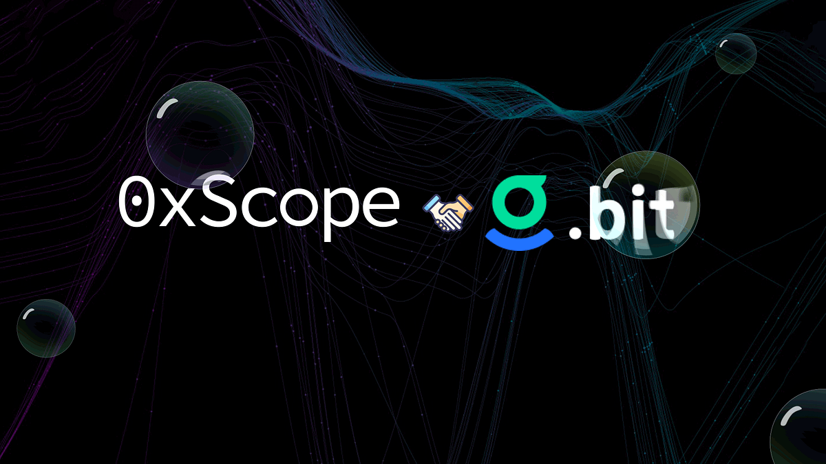 Partnership Announcement: .bit X 0xScope | by 0xScope Labs | Medium