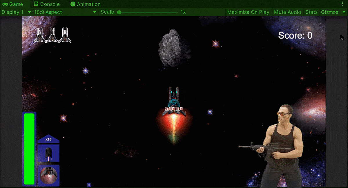Implementing space shooter game features - Ammo limit | by Fernando ...