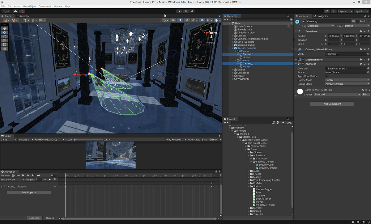 Learn to make cutscenes in unity3d by building a stealth Game. | by Suleiman Abdullah | Medium