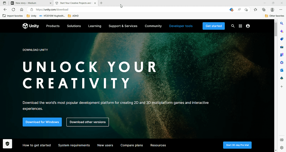 GameDevHQ — Day 2. Installing Unity and getting started… | by Jay Bennett | Medium