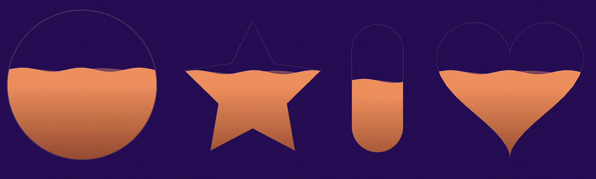 Principle of Water Wave Chart Implementation | by Skinner | JavaScript ...