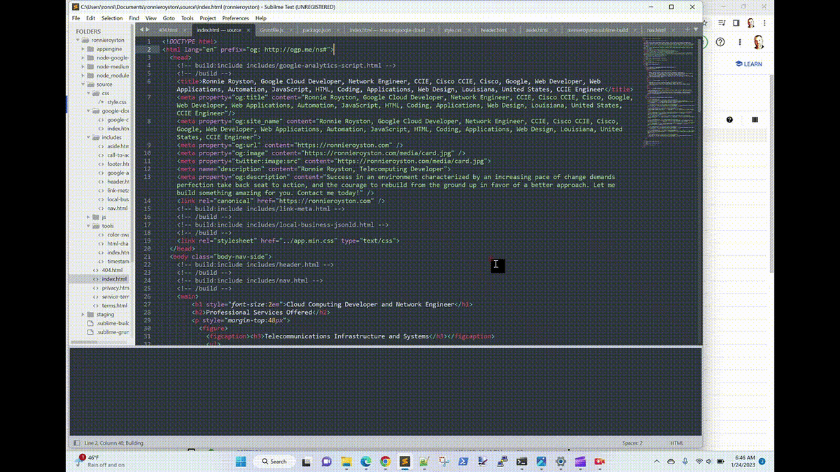 Proper Web Development Workflow With Sublime Text And Gruntjs Task Runner By Ronnie Smith