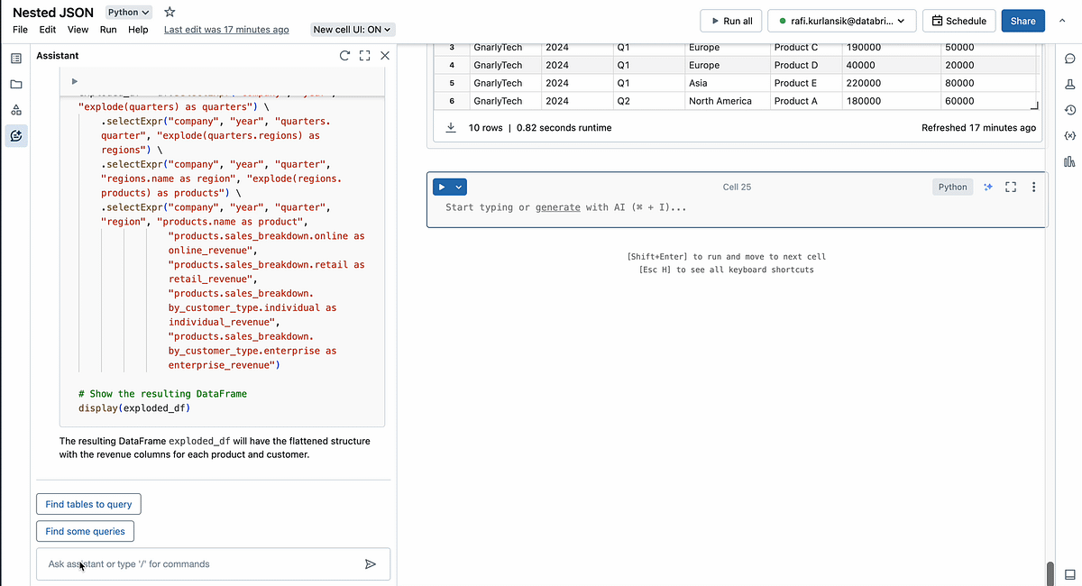 Boosting Data Engineering Productivity with Databricks Assistant | by ...