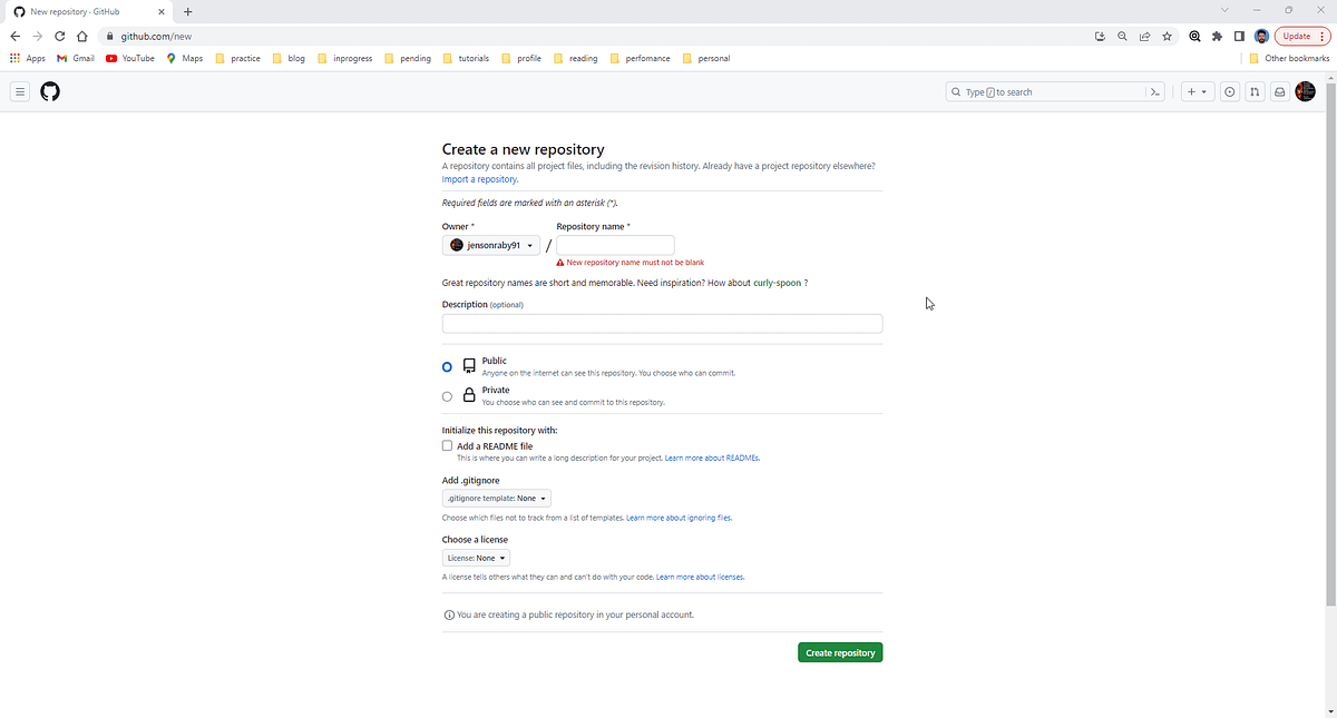 deploy an angular application on github | Medium
