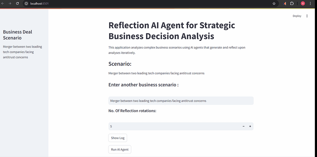 Let’s Build ‘Reflection AI Agent’ To Task Strategic Decisions in Complex Buzz Deal | by Aniket ...