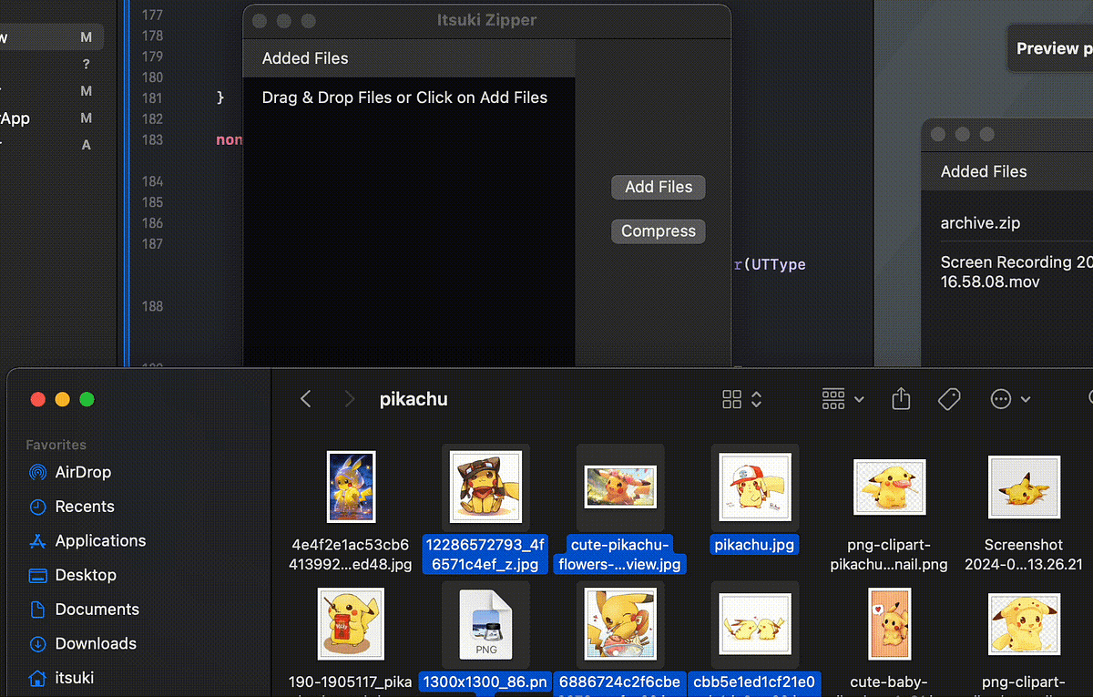 SwiftUI: Zipping Files. Single & Multiple, files & directories… | by Itsuki | Level Up Coding