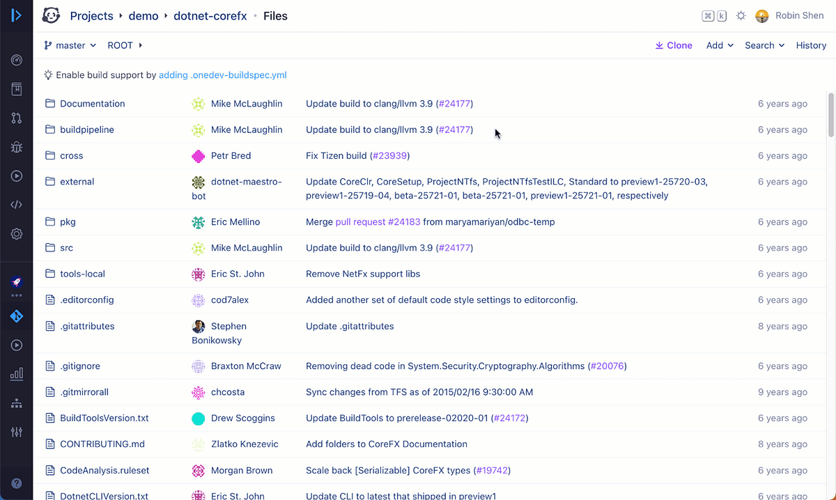 OneDev Embraces .NET. OneDev is an open source git hosting… | by Robin Shen | FAUN.dev() 🐾
