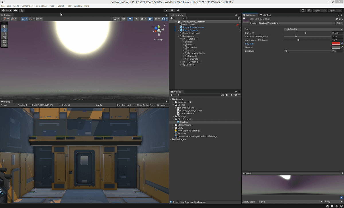 How to Add a Custom Skybox. Objective: Understand Procedural Sky… | by Suleiman Abdullah | Medium