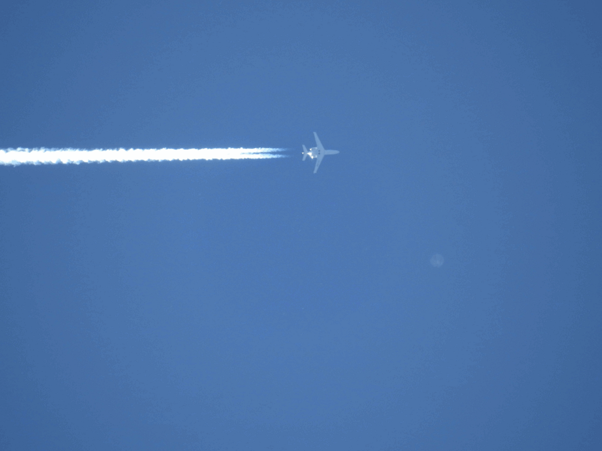 Large Round Translucent Object Captured Near Passenger Plane, | by ...