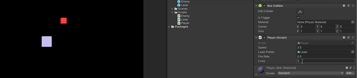 Day 14 | Unity Developer | Script Communication using GetComponent | by Derek Anderson | Medium