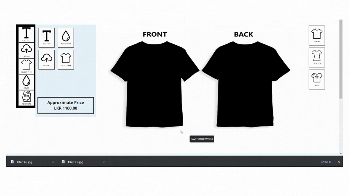 Image Customise with React-Konva. Lets build this t-shirt customising ...