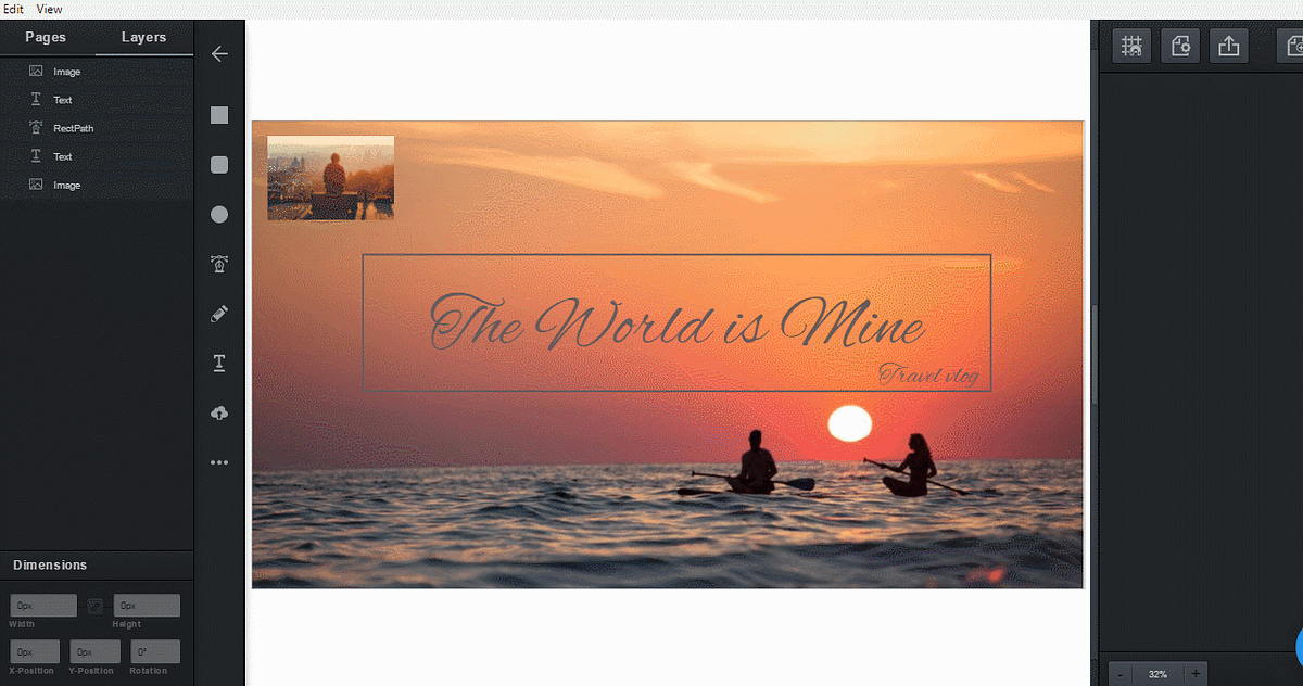 Creating YouTube Channel Background Image | by Vectr | Vectr | Medium