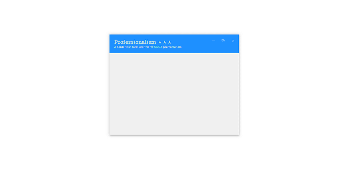 Bring Your Borderless Windows Forms To Life With Bunifu S Form Dock Component By Willy Kimura
