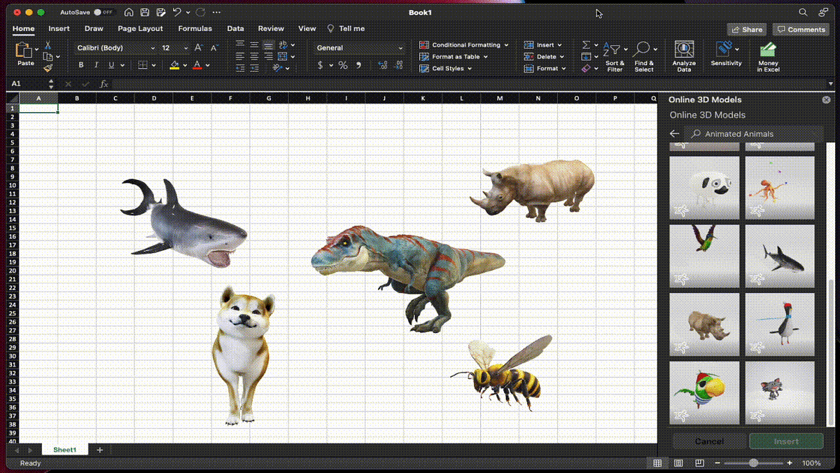 A Unique And Awesome Feature, Scary Sharks In Excel | by Matthew ...