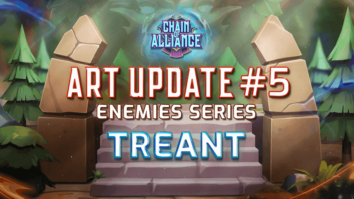 Art Update #5: Enemies Series — Treant - Alliance Games - Medium