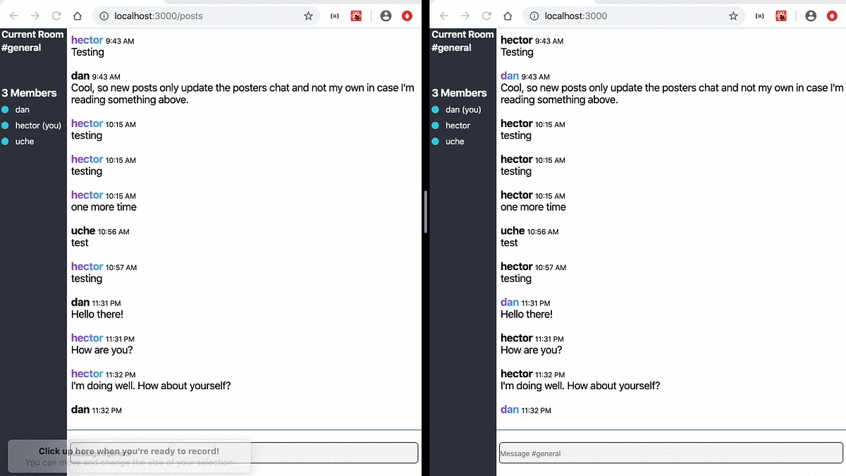 Building a Chatroom using ReactJS and Pusher | by Hector P ...