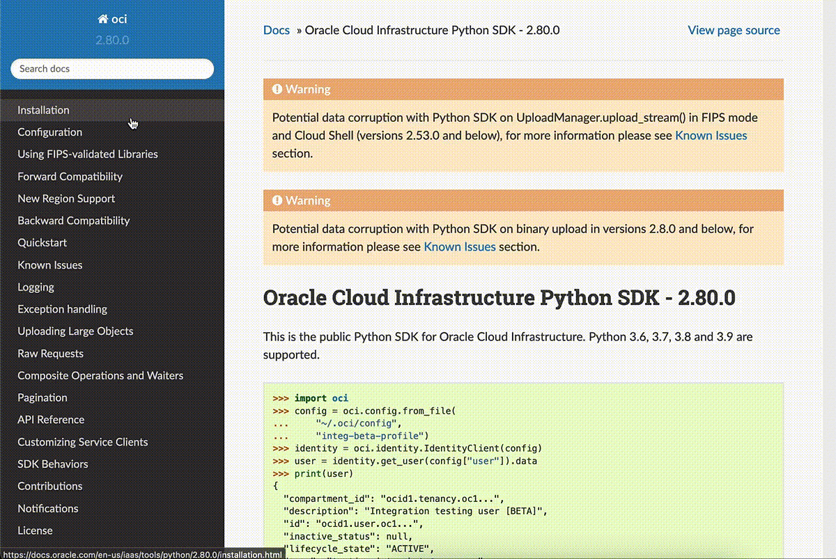 Oci Python Sdk The Oci Sdk Will Help You To Develop… By Carlos Giraldo Medium