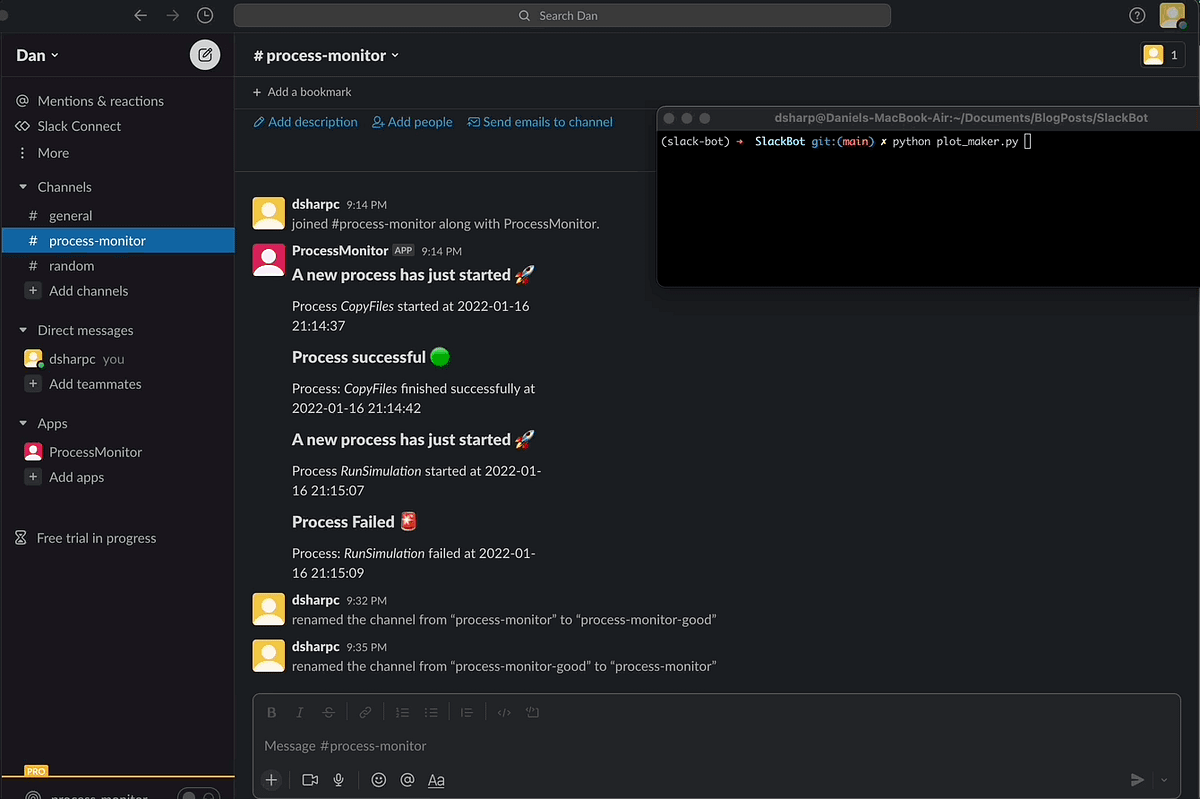 How To Build You Own Slack Bot 🤖 | by Daniel Sharp | Applied Data ...