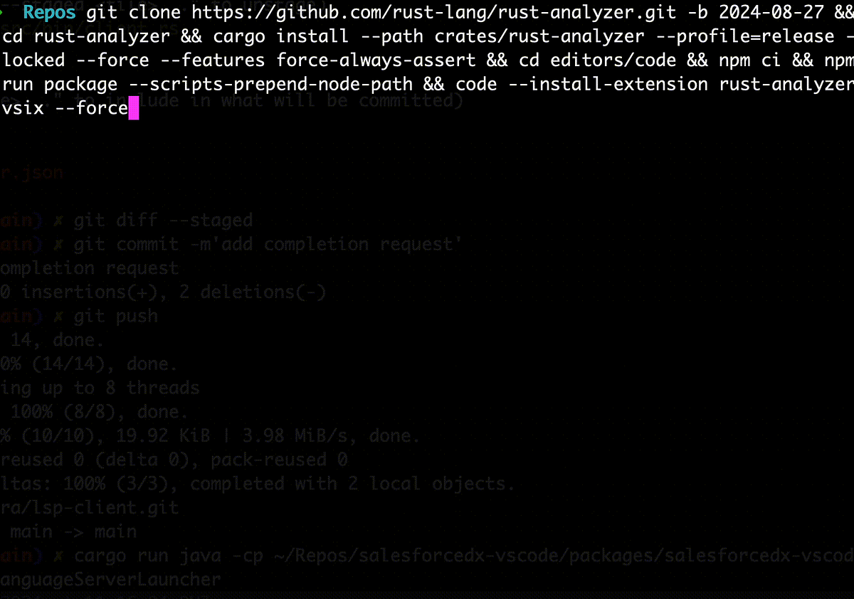 Rust — build rust-analyzer from source | by TechHara | Medium