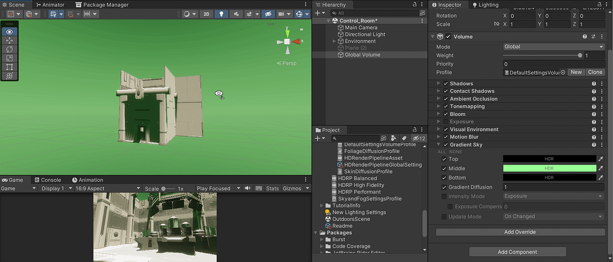 Adding a Sky to our HDRP scene. Objective: Adding a sky into our HDRP… | by Eric Veciana | Medium