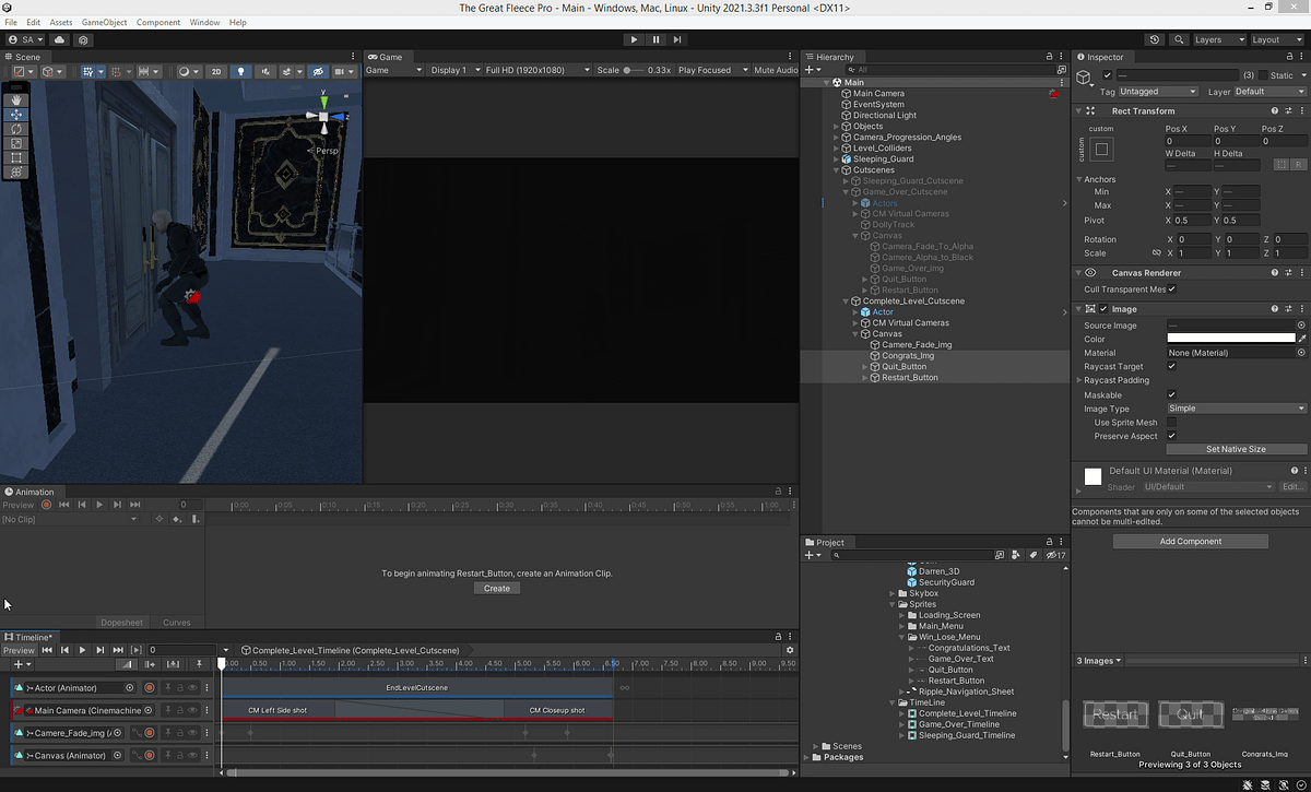 Learn to make cutscenes in unity3d by building a stealth Game. | by Suleiman Abdullah | Medium