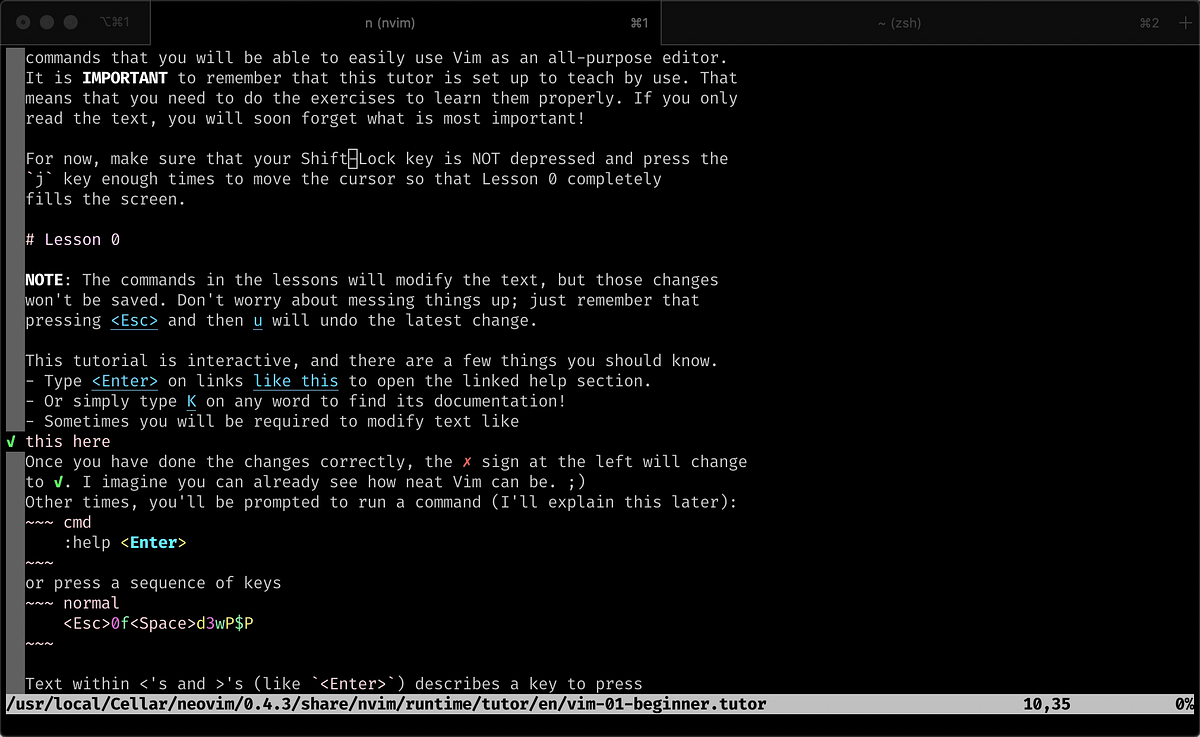 Vim for Developers: Part 3— Advanced Vim | by David Ondrich | The Startup | Medium
