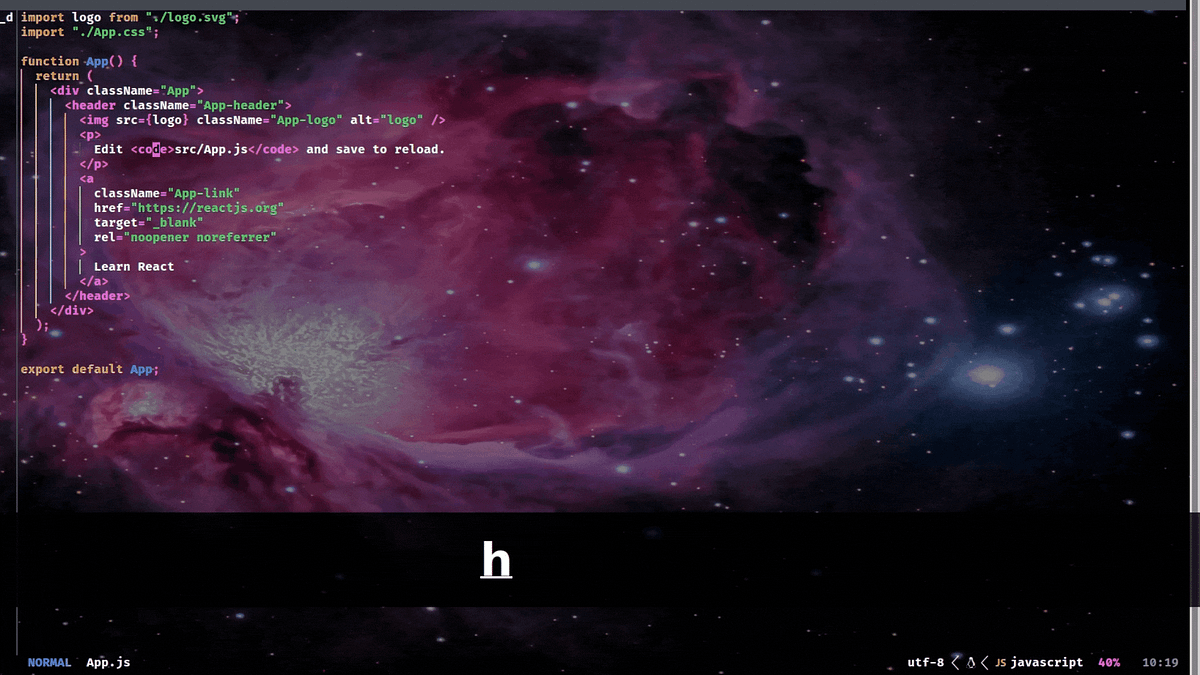 Do the Locomotion with Vim Motions | by Harmony Kunzler | Medium