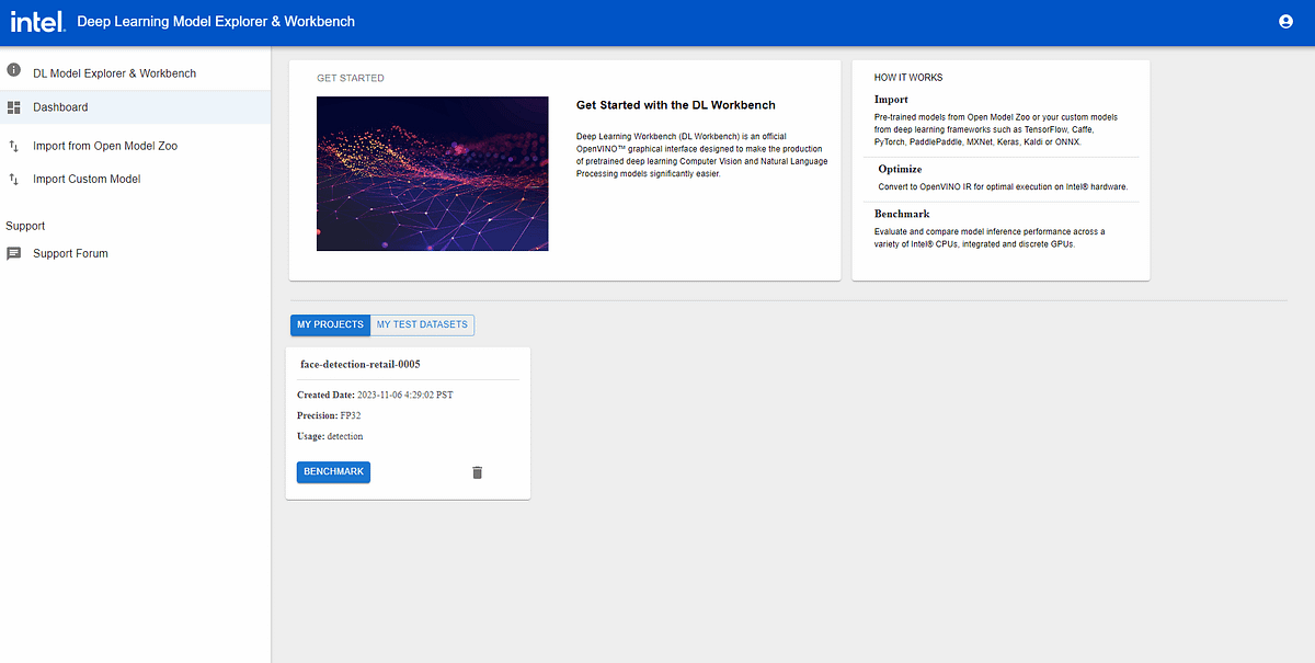 Unleashing the Power of Model Optimization and Benchmarking with Intel® Deep Learning Workbench ...