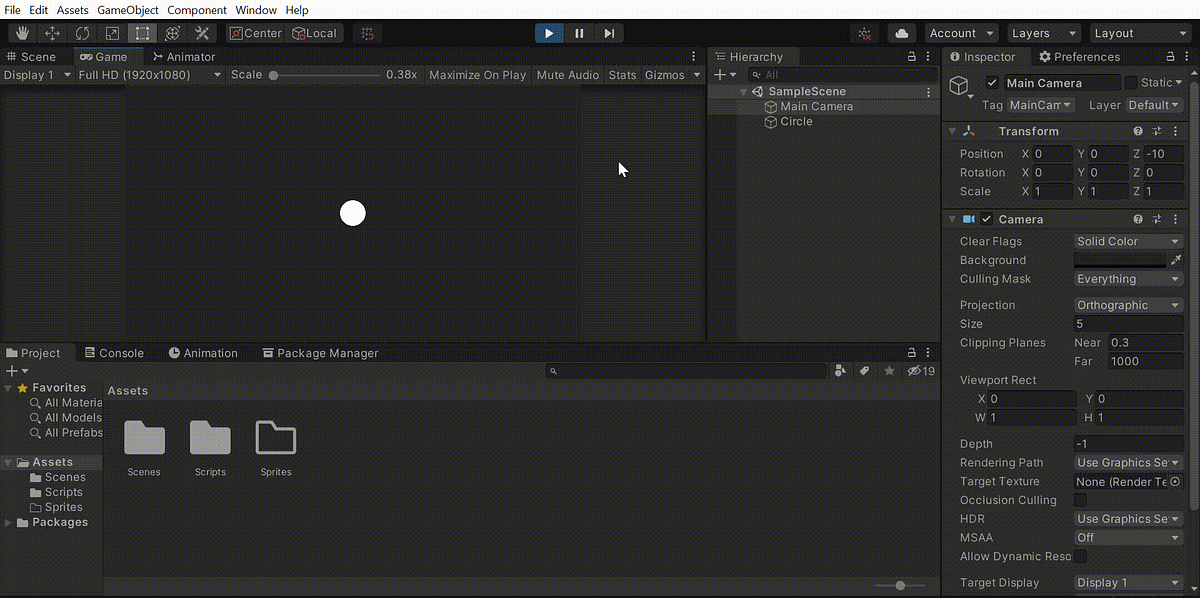 Unity Basics by making a project (2022) | by Shubham Dalvi | Medium
