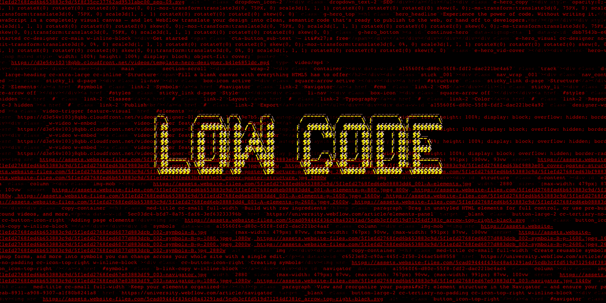 An ode to No-Code from an old-school coder and design snob | by Pete ...