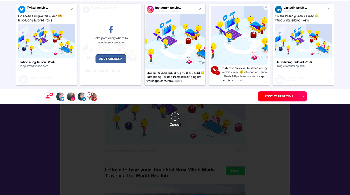 Publish to Facebook Groups 🚀. Rejoice, Firestarters — you can now… | by Crowdfire | Crowdfire ...