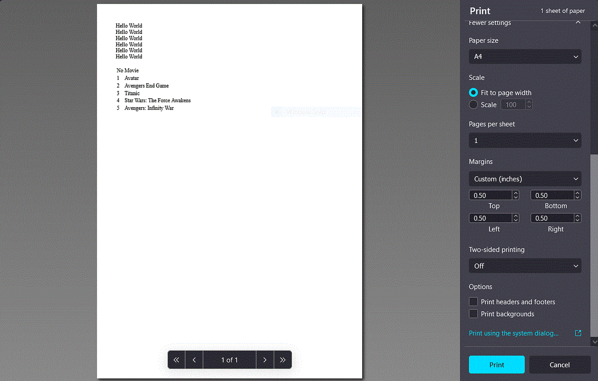 Force Printing HTML Background Using CSS | by Pran Joseph | Medium
