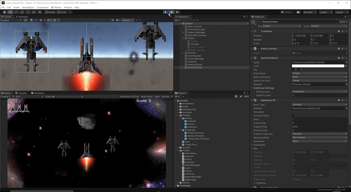 Creating some thruster and damage VFX | by Jordan Evans | Nerd For Tech ...