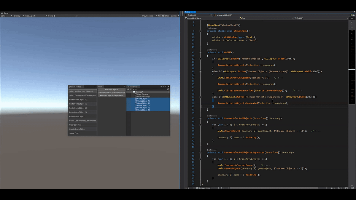 [TIL] Unity — About Undo. [每日一步] Unity — 關於 Undo | by bwaynesu | Medium