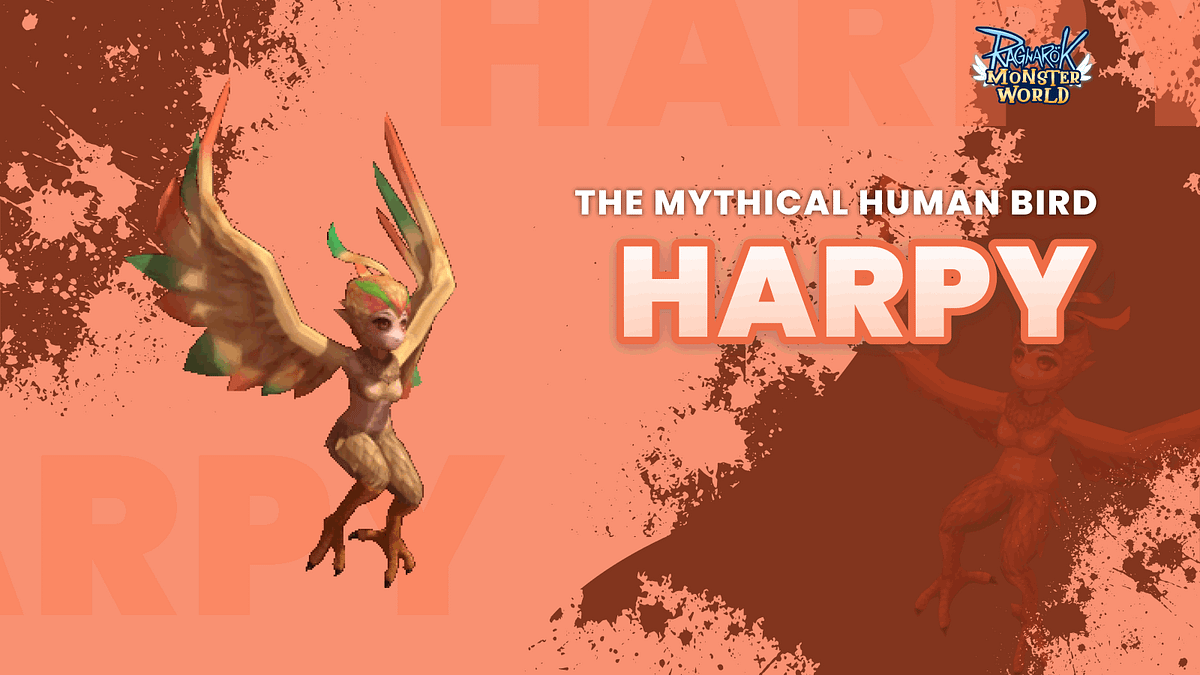 Introducing Harpy: The Mythical Human Bird | by Zero X And | Ragnarok ...