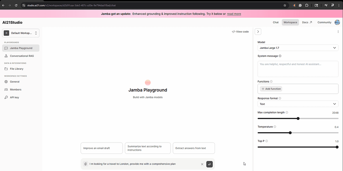 Practical AI — 1: A Deep Dive into the Jamba 1.7 Hybrid Architecture ...