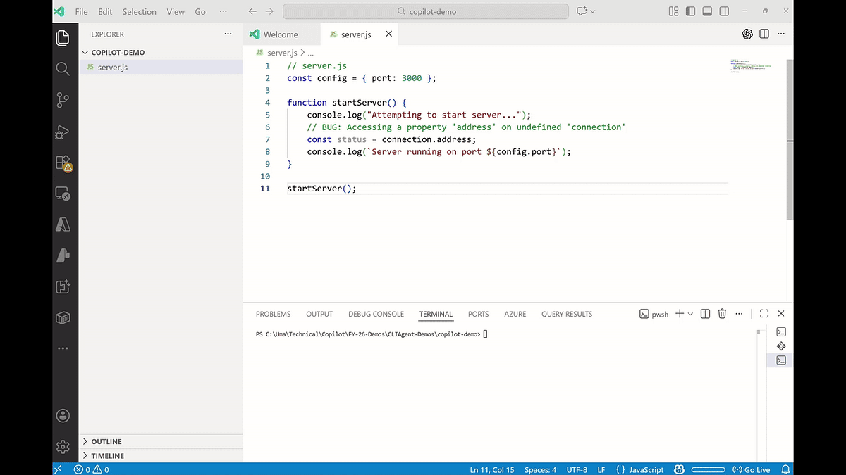 Mastering the GitHub Copilot CLI Agent for Local Debugging | by Uma ...