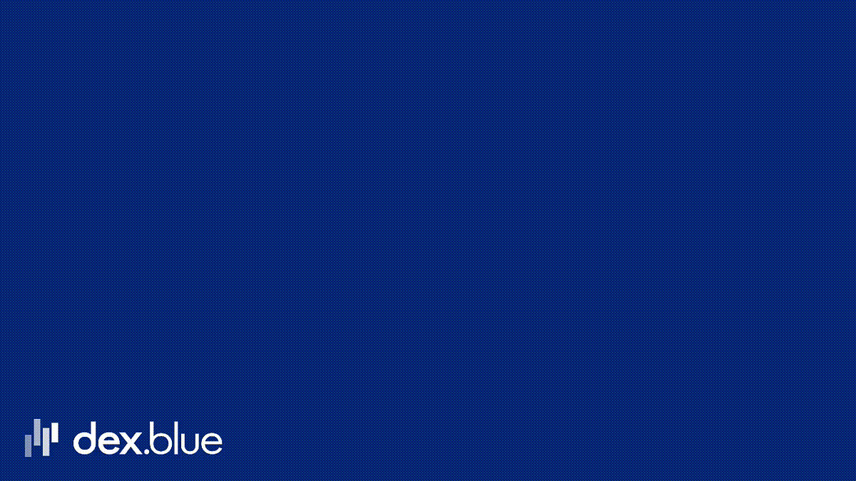 Getting Started with dex.blue. Tutorial: How to connect, deposit and ...