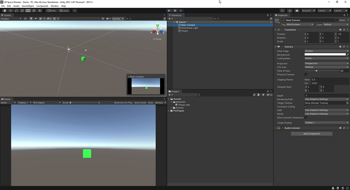Unity3D: Simple Player Movement — 1 | by Caleb Breuner | Medium