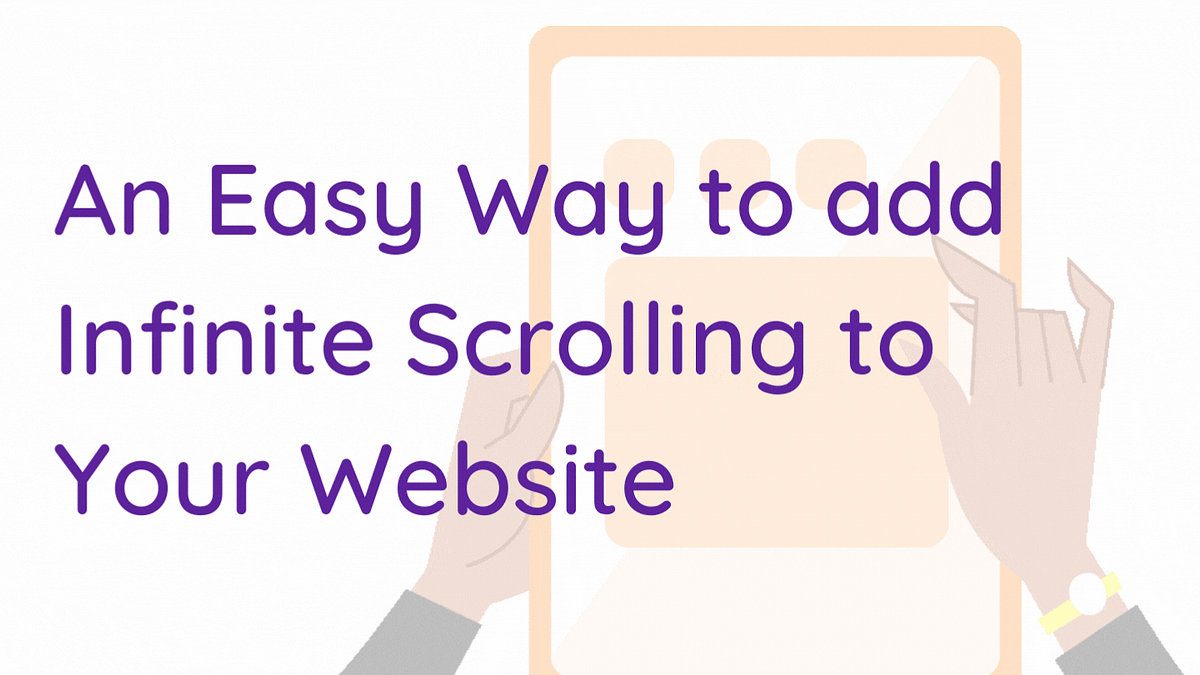 Infinite Scrolling With Vanilla JavaScript | by Parag Mahale | JavaScript in Plain English
