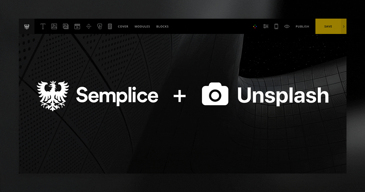 Unsplash partners with Semplice to help creators make extraordinary ...