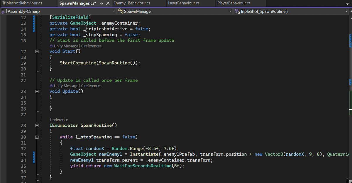 My Project is starting to feel like a Real Game! Part 6 Spawning the ...