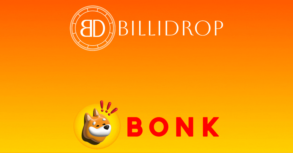 The Drop gets BONK-ED. BilliDrop, the barkchain-based gaming… | by Billidrop | Medium