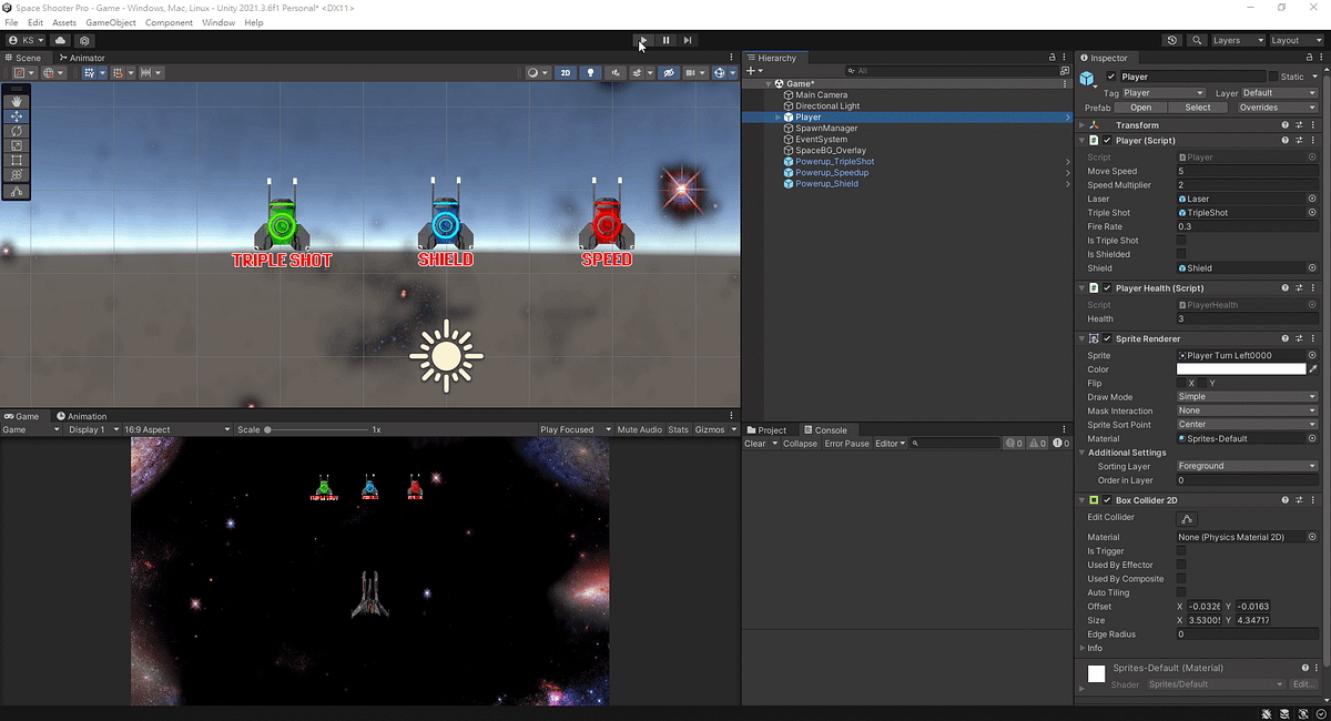 Day 27: Shield Powerup. Since we now have a modular script for… | by ...